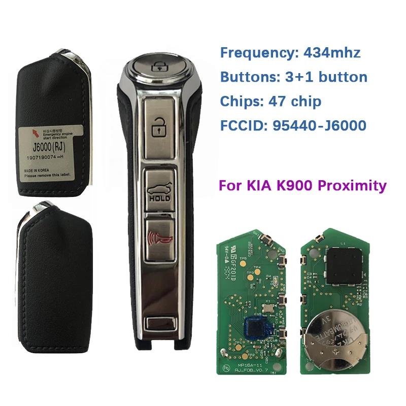 Original 4 Button Proximity Smart Key 47 Chip 433mhz FCC TQ8-FOB-4F17 ...